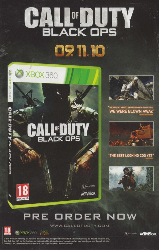 Call of Duty 4: Modern Warfare cover or packaging material - MobyGames