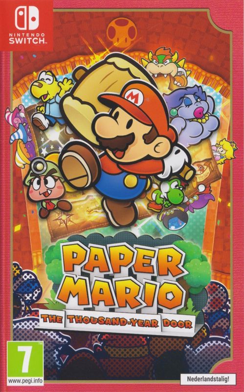 Paper Mario: The Thousand-Year Door box covers - MobyGames