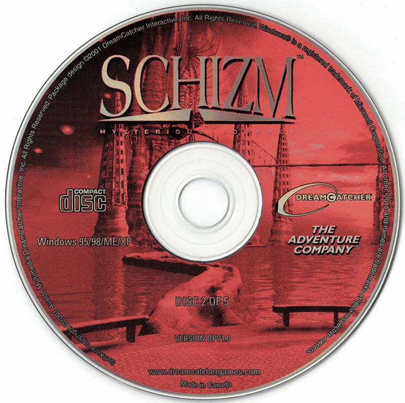 Schizm: Mysterious Journey cover or packaging material - MobyGames