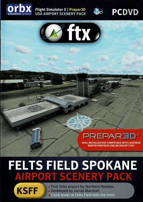 FTX Felts Field Spokane: Airport Scenery Pack (2013) - MobyGames