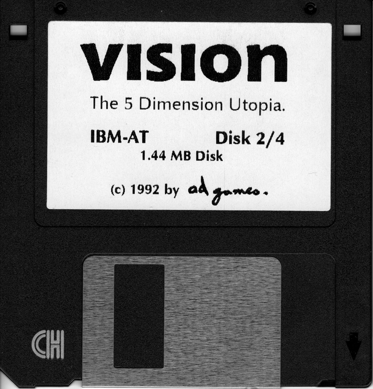 Vision: The 5 Dimension Utopia cover or packaging material - MobyGames