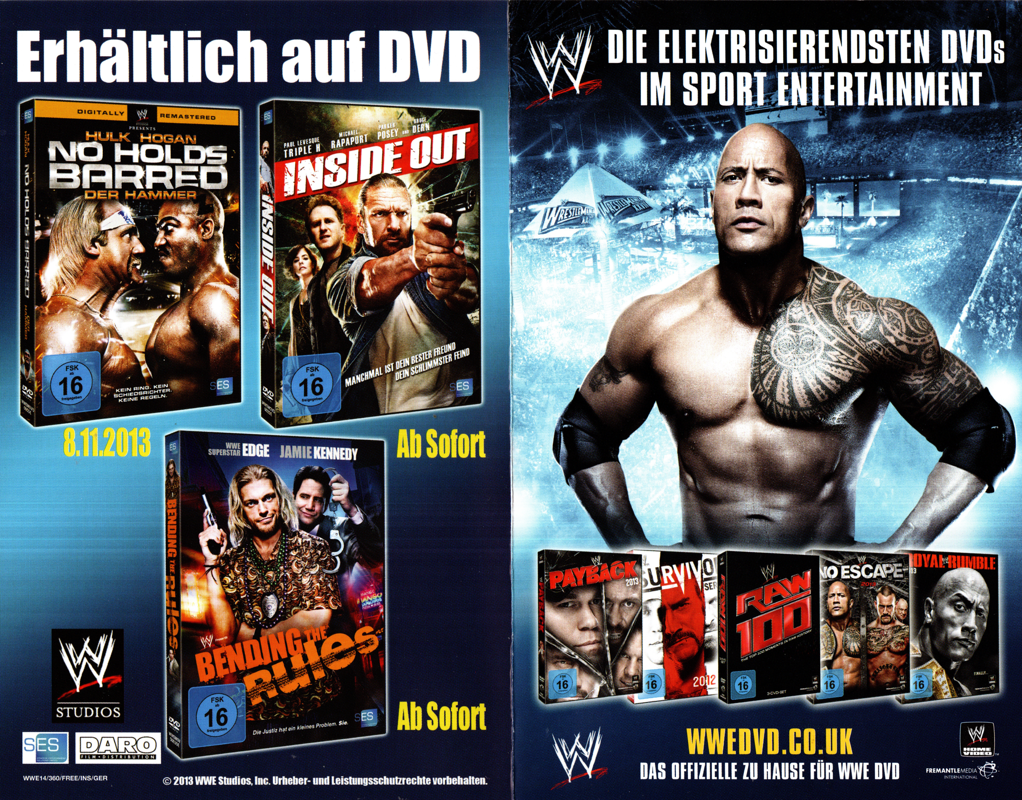 WWE 2K14 cover or packaging material - MobyGames