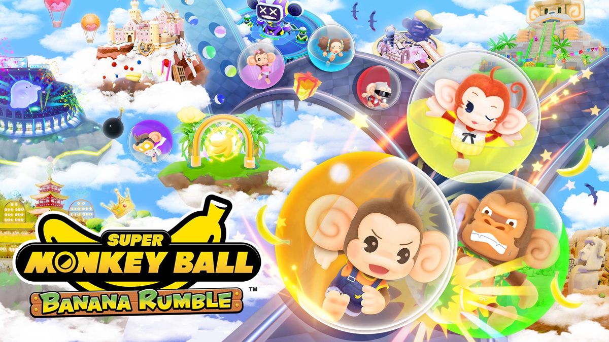 Super Monkey Ball: Banana Rumble promo art, ads, magazines ...