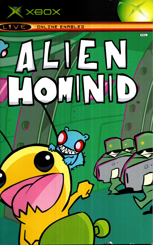 Alien Hominid cover or packaging material - MobyGames