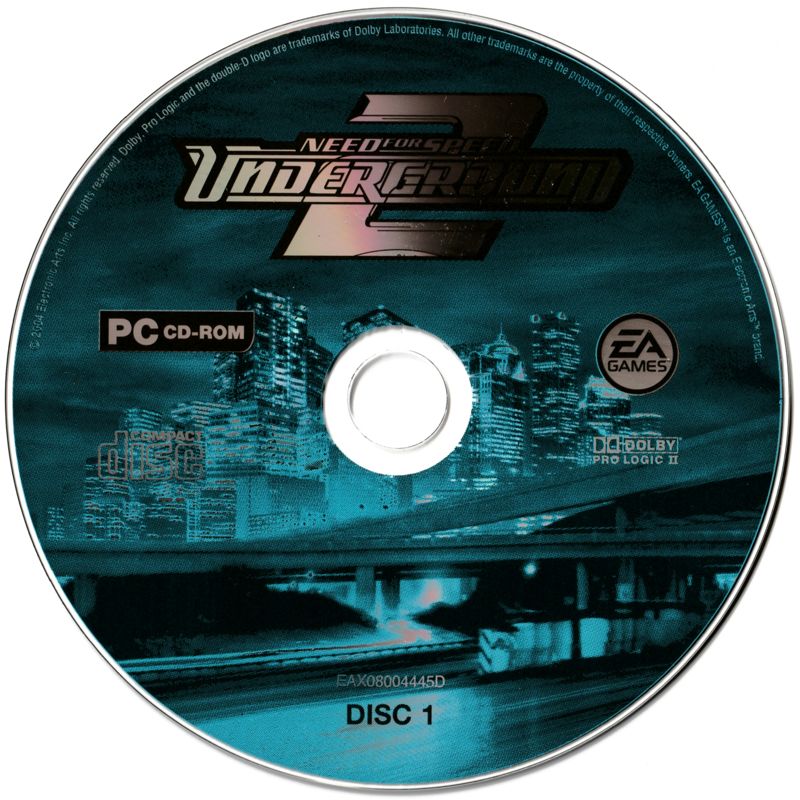 Need for Speed: Underground 2 cover or packaging material - MobyGames