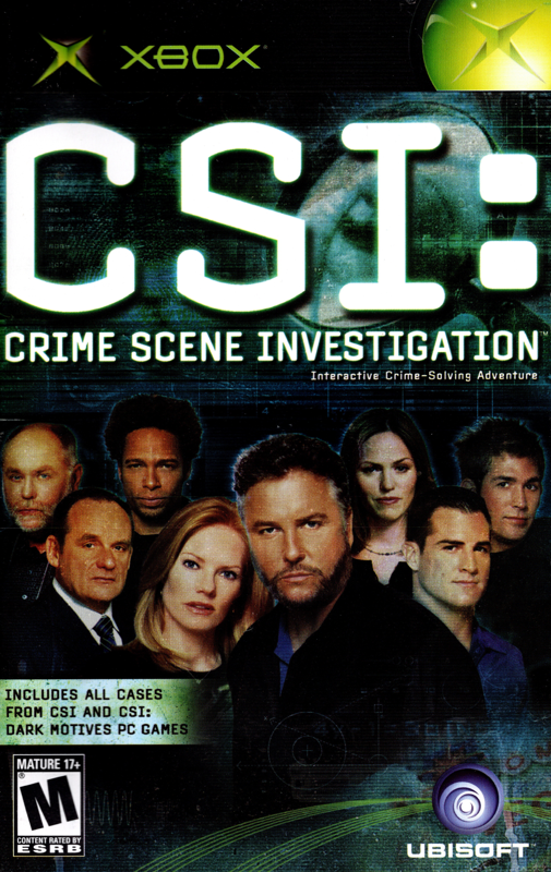 CSI: Crime Scene Investigation cover or packaging material - MobyGames