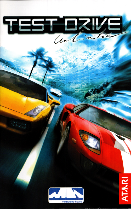 Test Drive Unlimited cover or packaging material - MobyGames