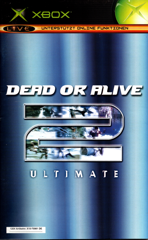 Dead or Alive: Ultimate cover or packaging material - MobyGames