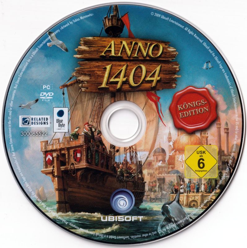 Anno 1404: Gold Edition cover or packaging material - MobyGames