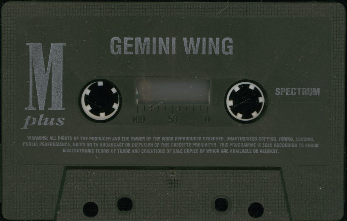 Gemini Wing cover or packaging material - MobyGames