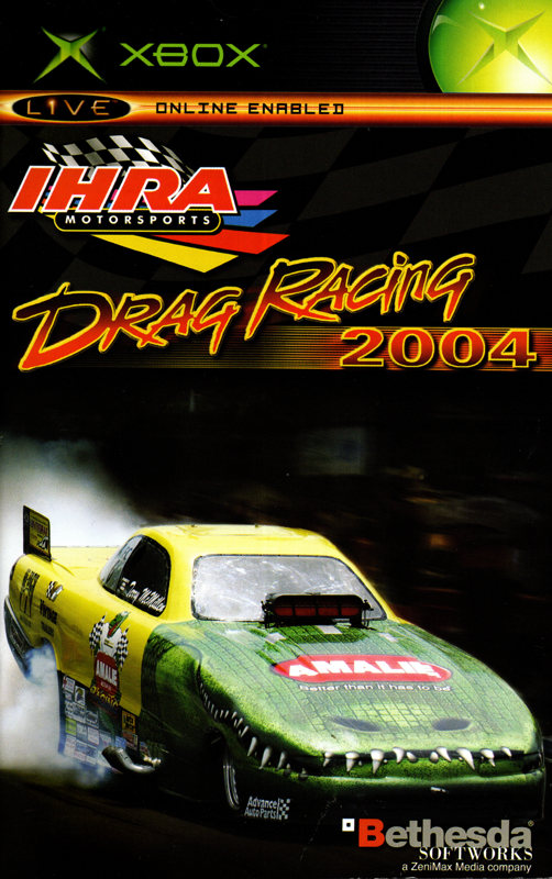 IHRA Drag Racing 2004 cover or packaging material - MobyGames