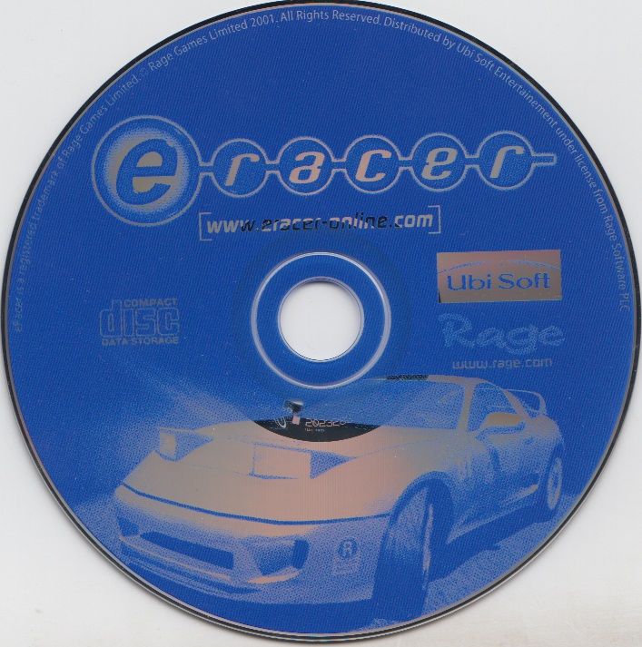 eRacer cover or packaging material - MobyGames