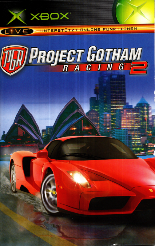Project Gotham Racing 2 cover or packaging material - MobyGames