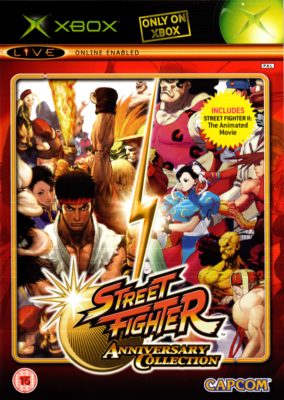 Street Fighter: Anniversary Collection cover or packaging material ...