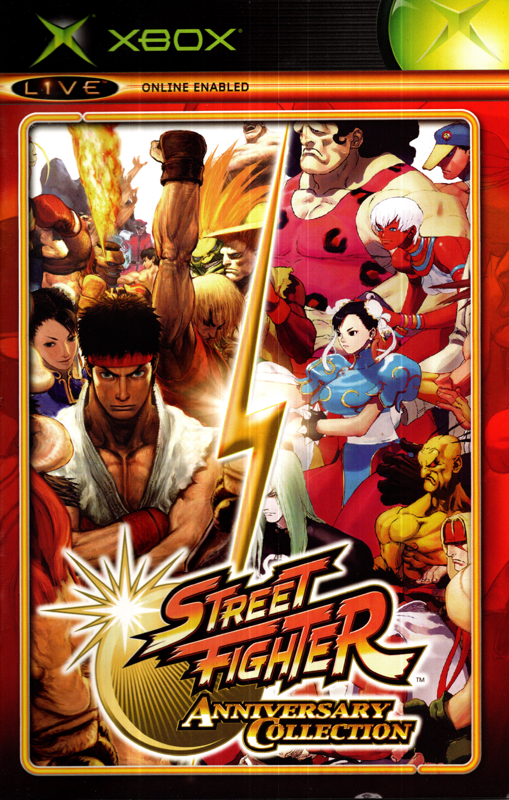 Street Fighter: Anniversary Collection cover or packaging material ...