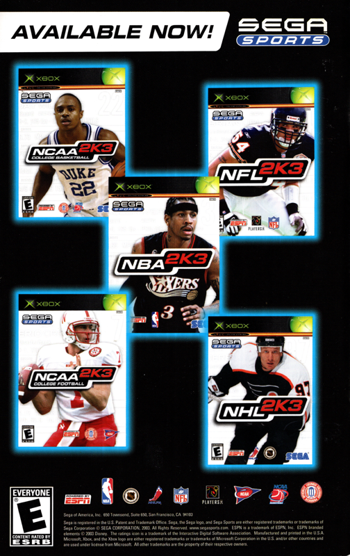 World Series Baseball 2K3 cover or packaging material - MobyGames