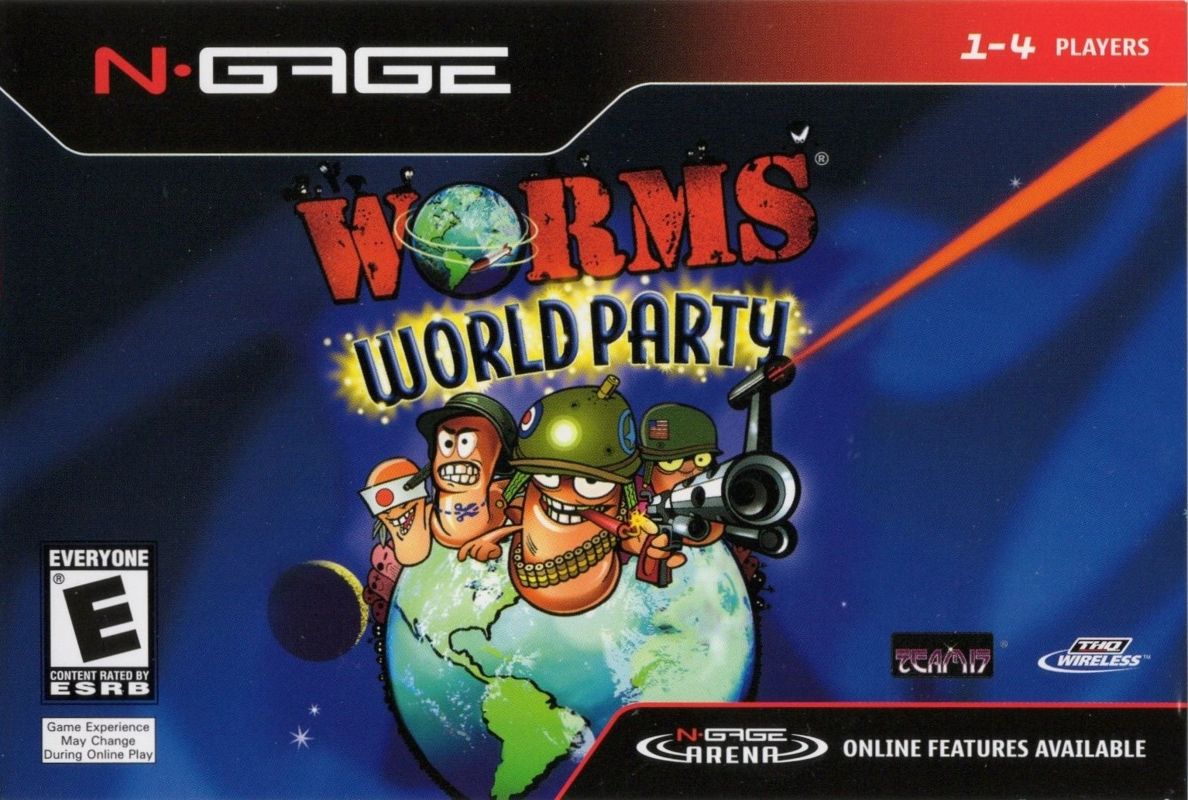 Worms World Party cover or packaging material - MobyGames