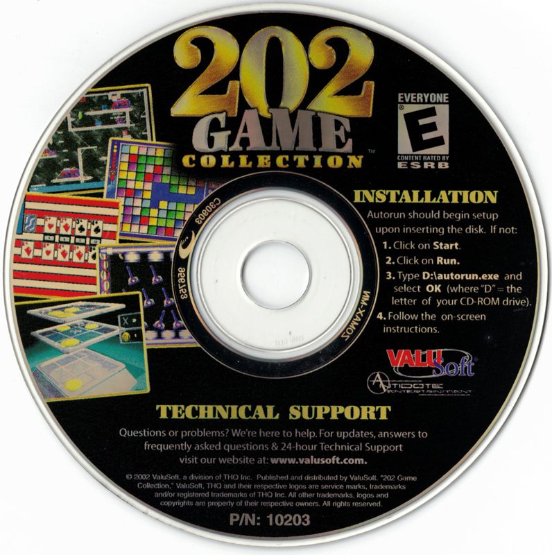 202 Game Collection cover or packaging material - MobyGames
