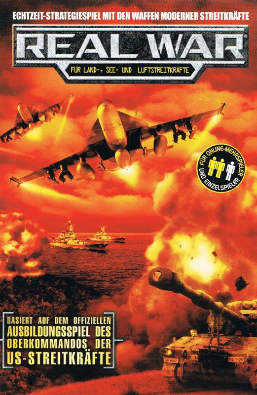 Real War cover or packaging material - MobyGames