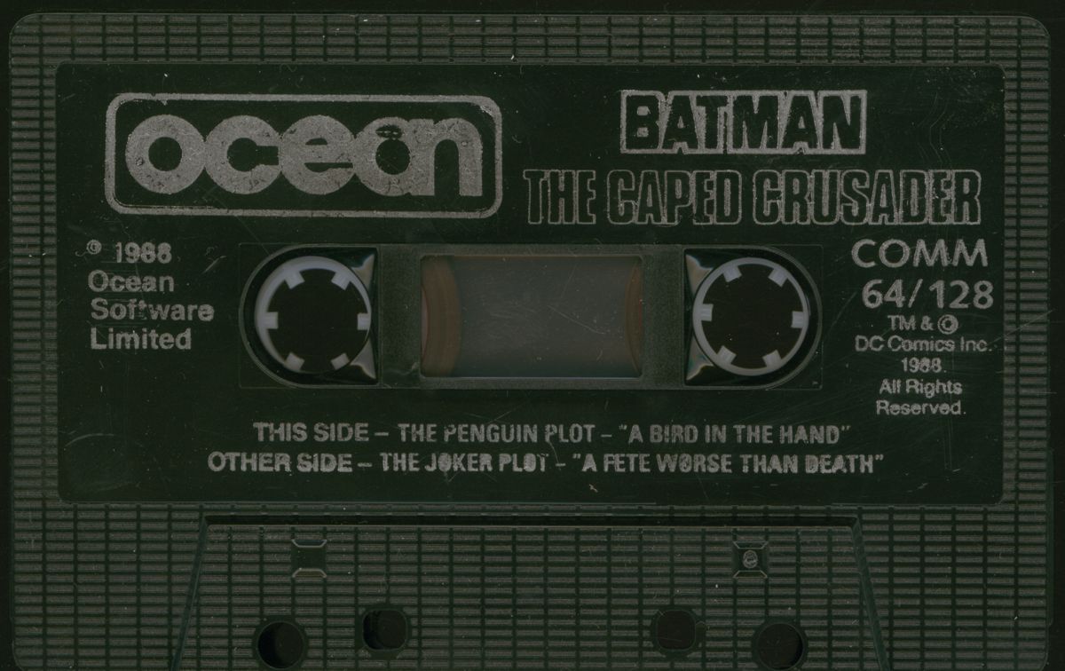 Batman: The Caped Crusader cover or packaging material - MobyGames