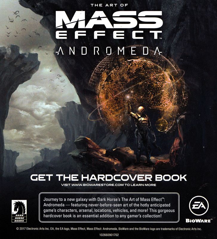 Mass Effect: Andromeda cover or packaging material - MobyGames