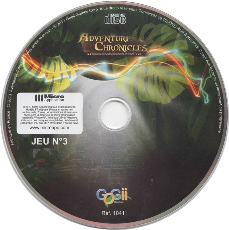 3 Jeux Spécial Aventures cover or packaging material - MobyGames