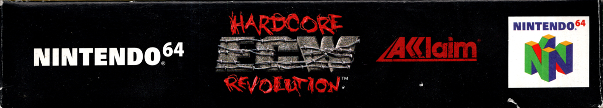 ECW Hardcore Revolution cover or packaging material - MobyGames