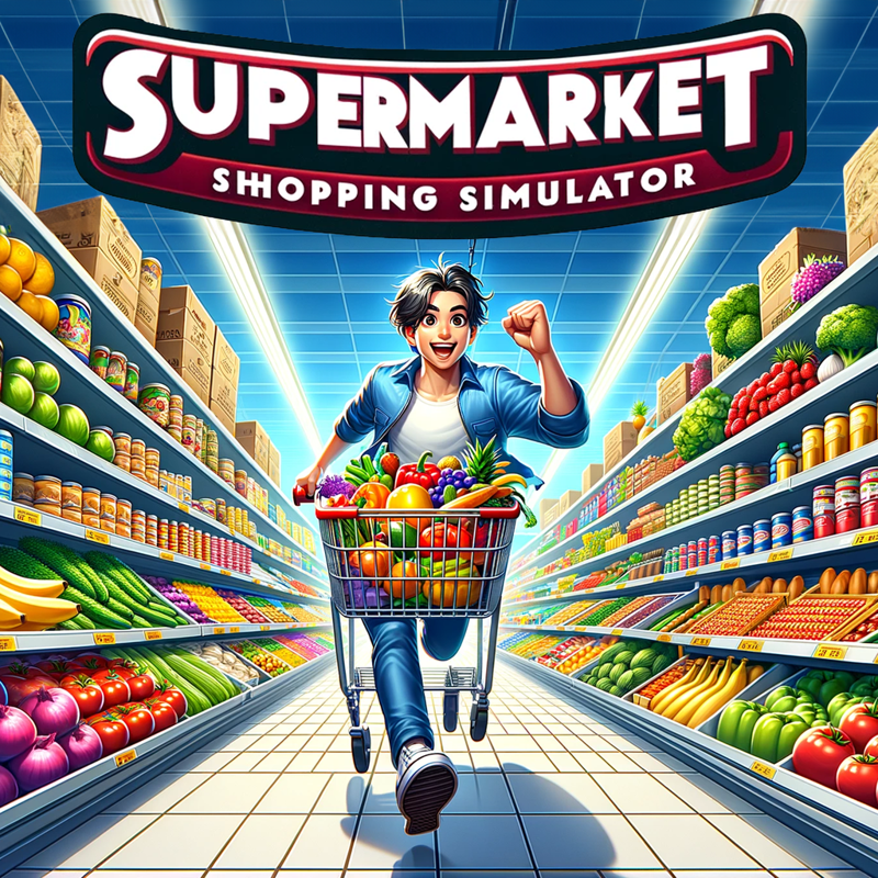 Supermarket Shopping Simulator box covers - MobyGames