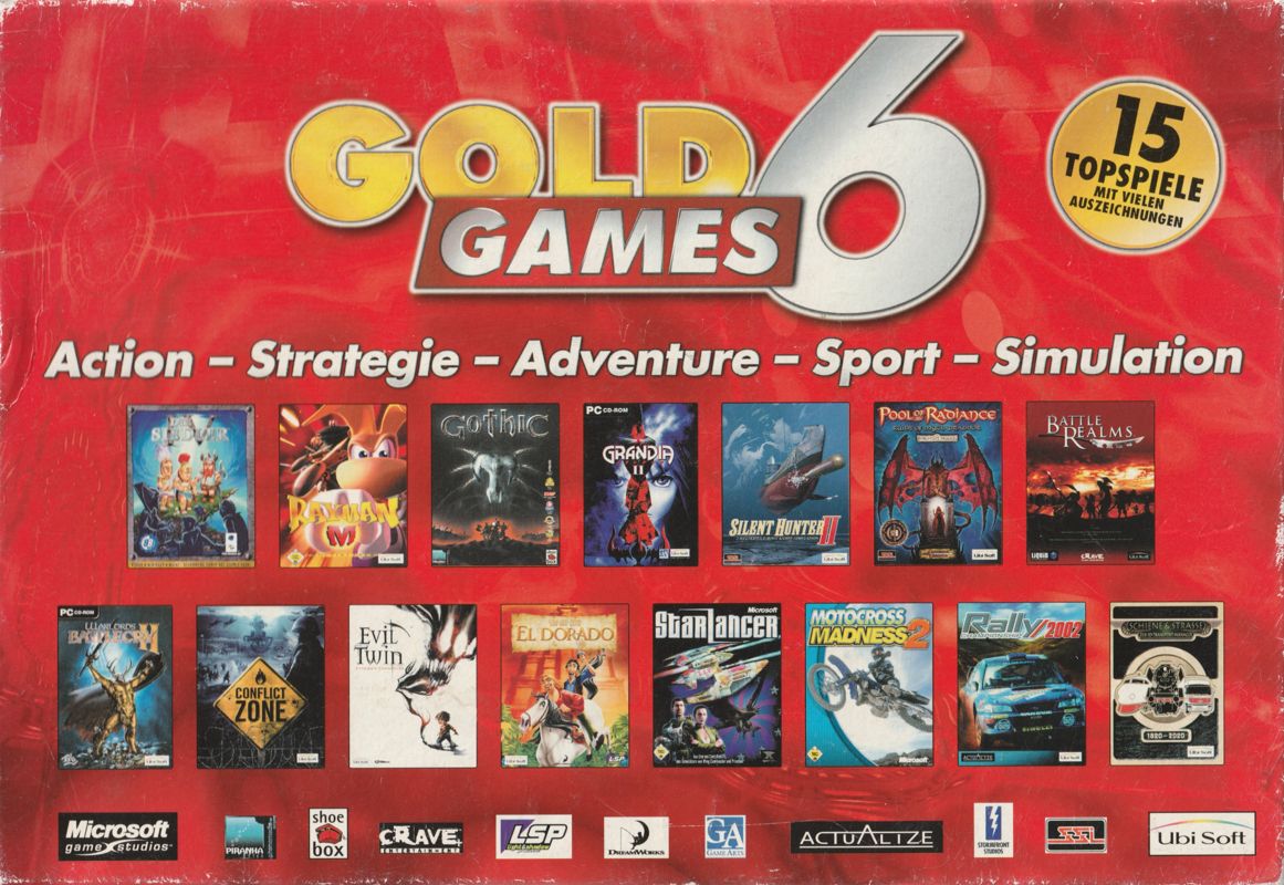 Gold Games 6 cover or packaging material - MobyGames