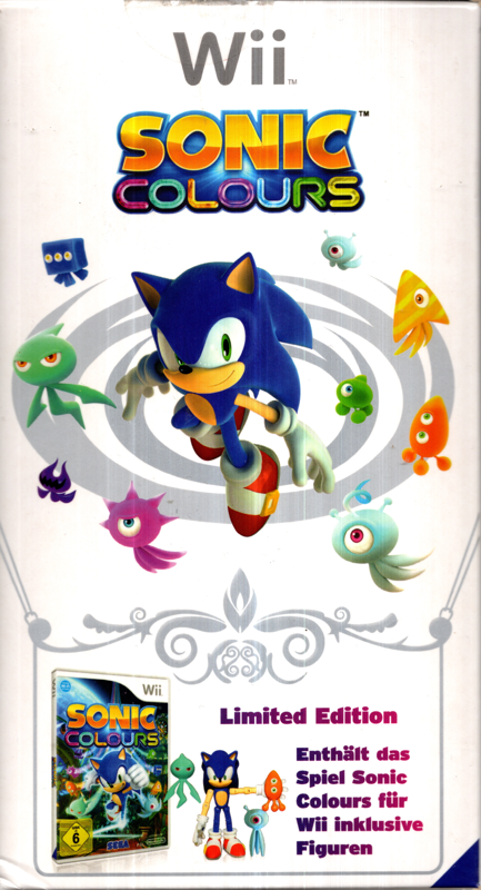 Sonic Colours (Limited Edition) cover or packaging material - MobyGames