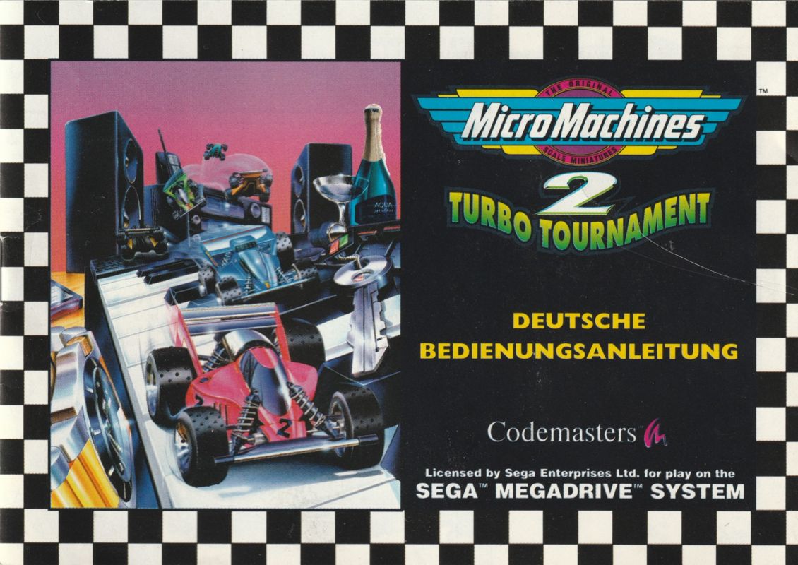 Micro Machines 2: Turbo Tournament cover or packaging material - MobyGames