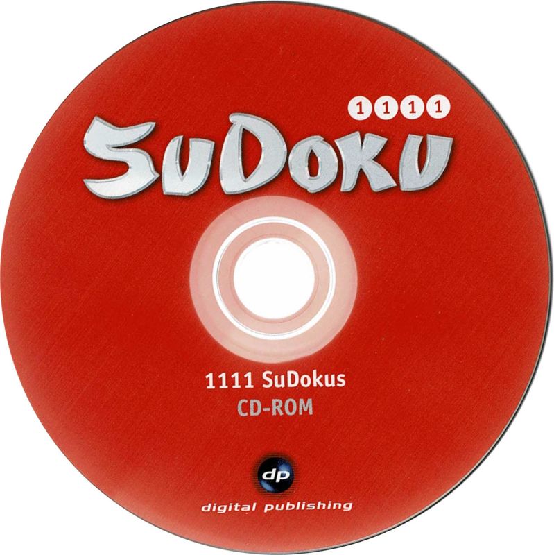 1111 SuDoku cover or packaging material - MobyGames