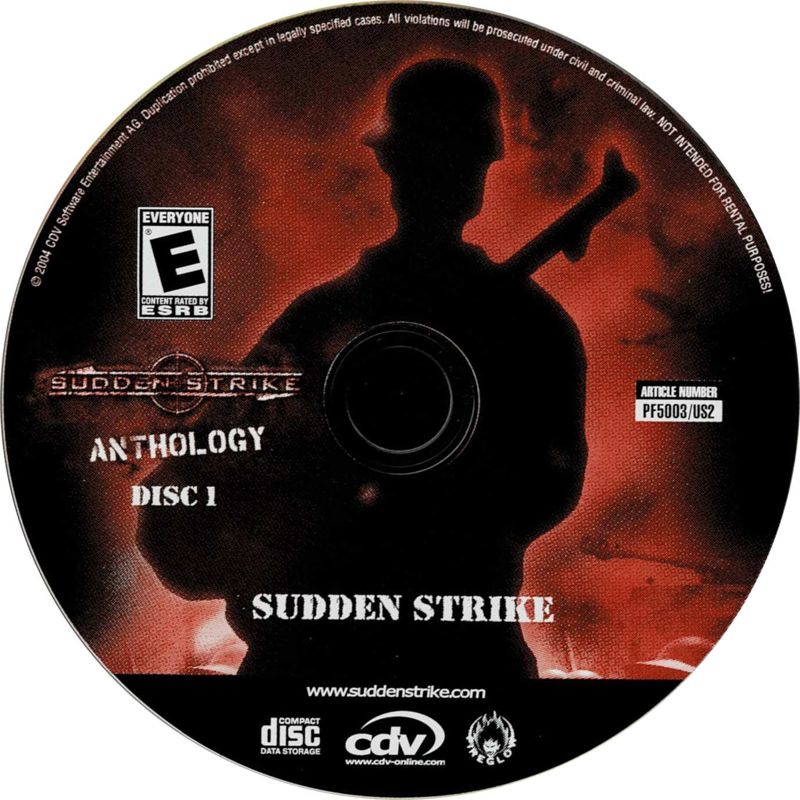 Sudden Strike: Anthology cover or packaging material - MobyGames