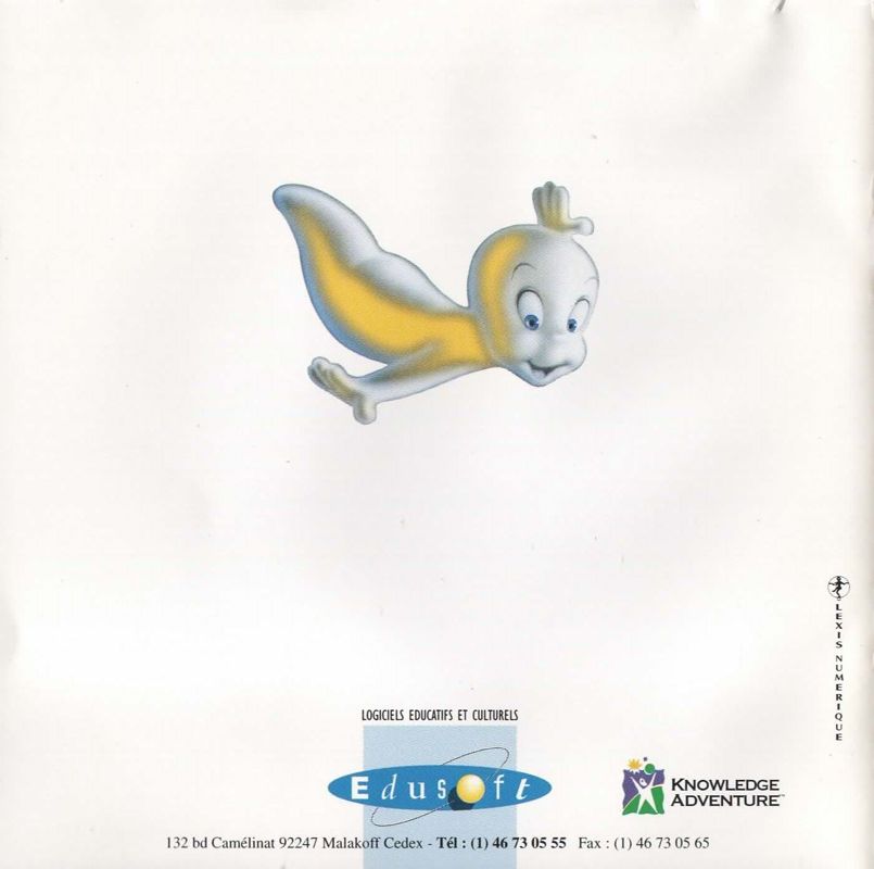 Casper: Brainy Book cover or packaging material - MobyGames