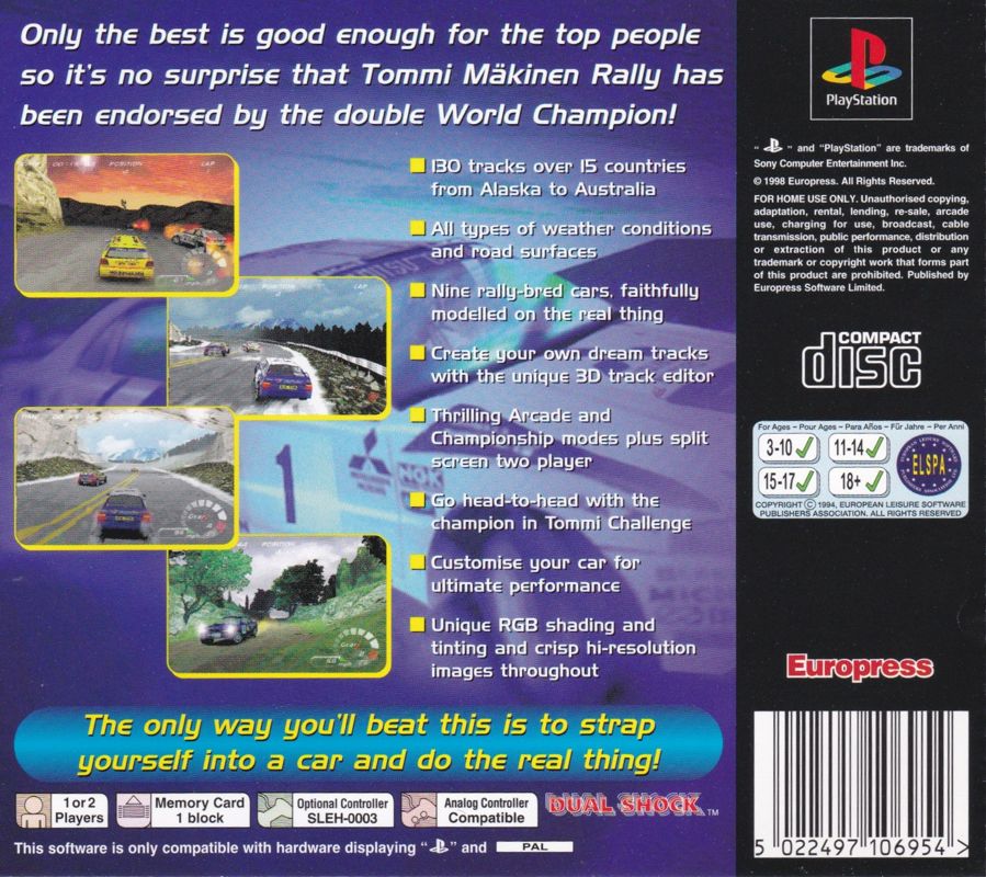 International Rally Championship cover or packaging material - MobyGames