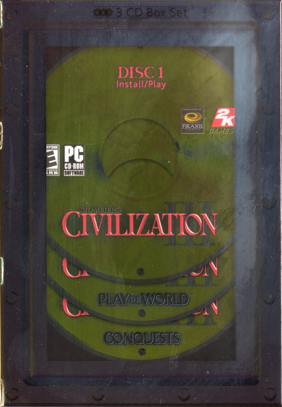 Sid Meier's Civilization III: Complete cover or packaging material ...