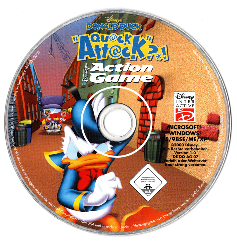 Disney's Donald Duck: Goin' Quackers cover or packaging material - MobyGames