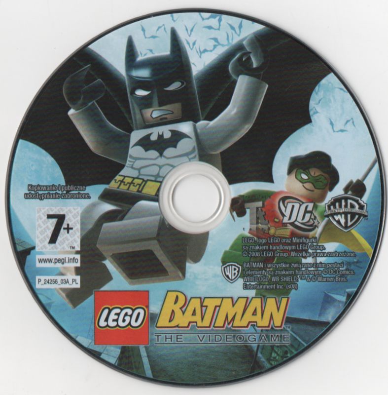 LEGO Batman: The Videogame cover or packaging material - MobyGames