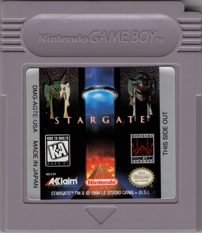 Stargate cover or packaging material - MobyGames