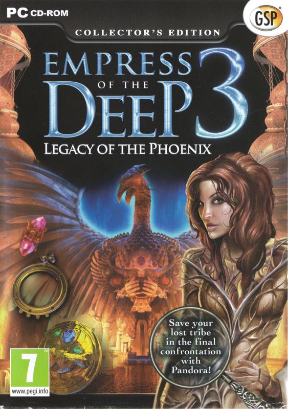 Empress of the Deep 3: Legacy of the Phoenix (Collector's Edition) box covers - MobyGames