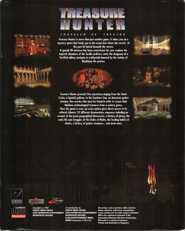 Treasure Hunter cover or packaging material - MobyGames