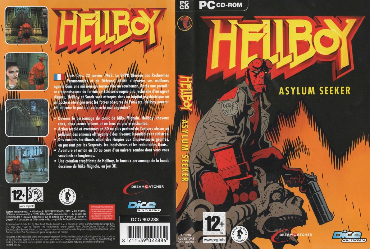 Hellboy: Dogs of the Night cover or packaging material - MobyGames