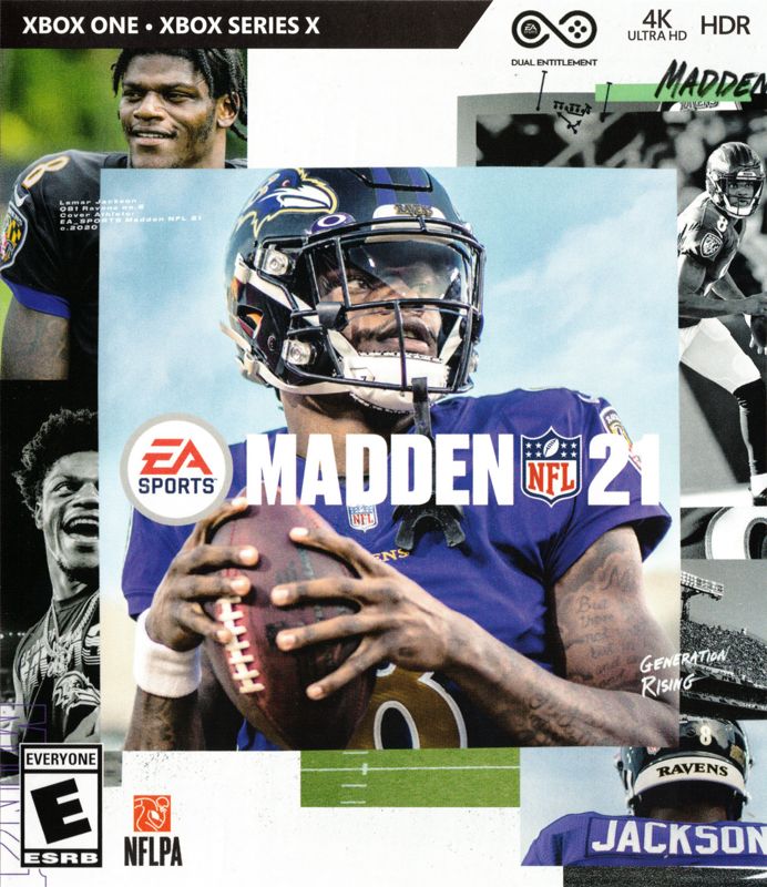Madden NFL 21 box covers - MobyGames