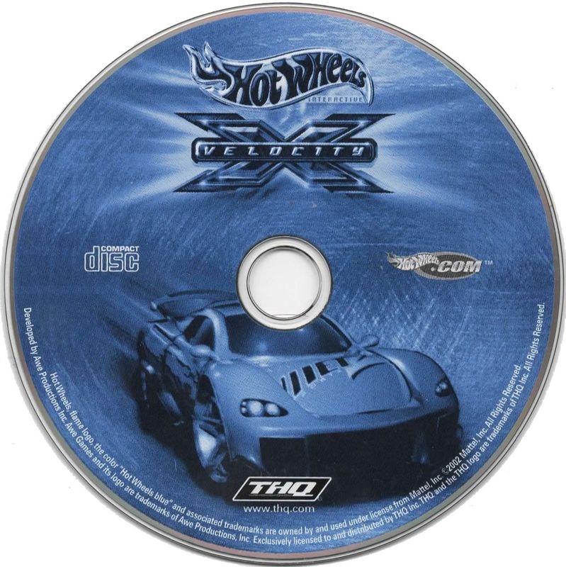 Hot Wheels: Velocity X cover or packaging material - MobyGames
