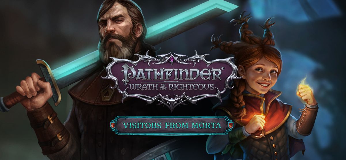 Pathfinder: Wrath of the Righteous - Visitors from Morta cover or packaging material - MobyGames