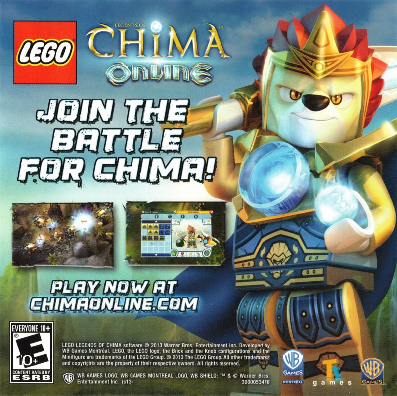 LEGO Legends of Chima: Laval's Journey cover or packaging material ...