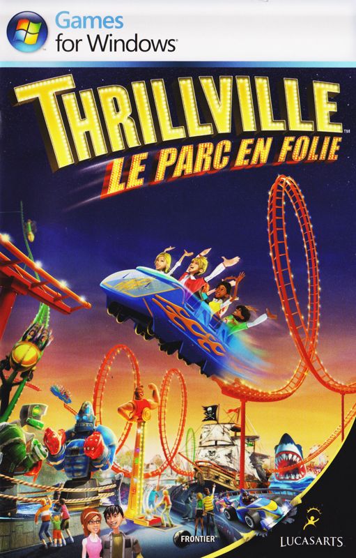 Thrillville: Off the Rails cover or packaging material - MobyGames