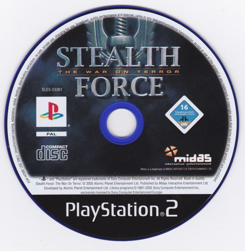 Stealth Force: The War on Terror cover or packaging material - MobyGames
