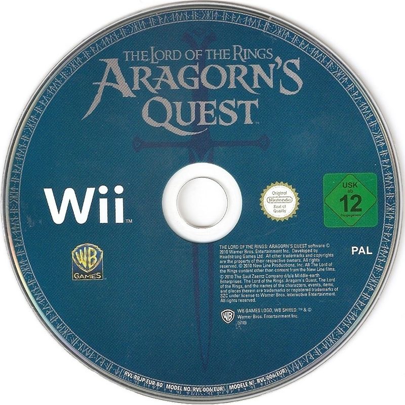 The Lord of the Rings: Aragorn's Quest cover or packaging material ...