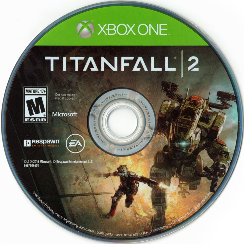Titanfall 2 cover or packaging material - MobyGames